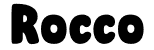 Rocco Font: Free Download | MaisFontes