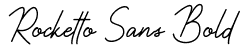 Rocketto Sans Bold Font: Free Download | MaisFontes