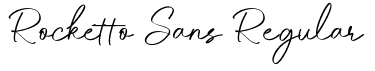 Rocketto Sans Regular: Free Font Download | MaisFontes