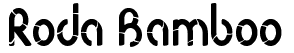 Roda Bamboo: Free Font Download | MaisFontes