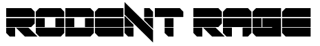 Rodent Rage: Baixar Fonte Grátis | MaisFontes