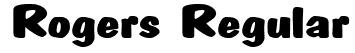Rogers Regular: Free Font Download | MaisFontes