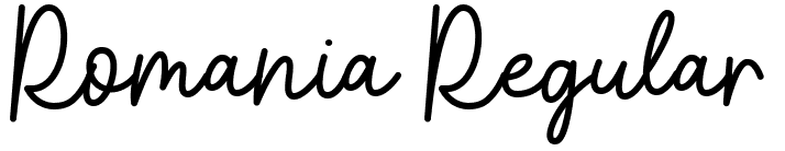 Romania Regular Font: Free Download | MaisFontes