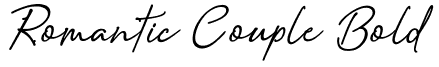 Romantic Couple Bold: Free Font Download | MaisFontes