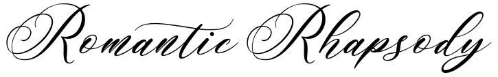 Romantic Rhapsody: Free Font Download | MaisFontes