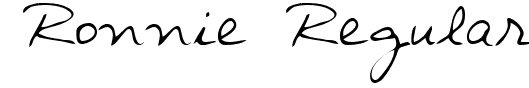 Ronnie Regular: Free Font Download | MaisFontes