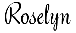 Roselyn Font: Free Download | MaisFontes