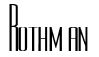 Rothman: Free Font Download | MaisFontes
