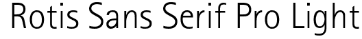 Rotis Sans Serif Pro Font Family: Free Download | MaisFontes