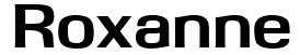 Roxanne: Free Font Download | MaisFontes