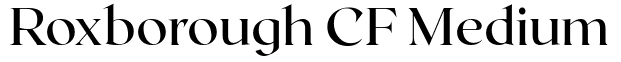 Roxborough CF Font Family: Free Download | MaisFontes