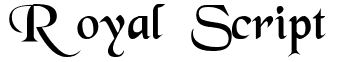Royal Script: Baixar Fonte Grátis | MaisFontes