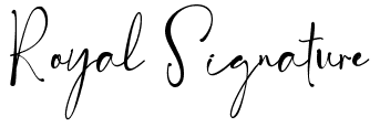 Royal Signature: Free Font Download | MaisFontes