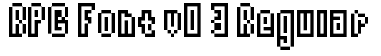 RPG Font v0 3 Regular: Baixar Fonte Grátis | MaisFontes