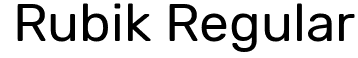Rubik Regular: Baixar Fonte Grátis | MaisFontes