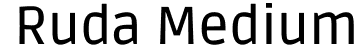 Ruda: Free Font Download | MaisFontes