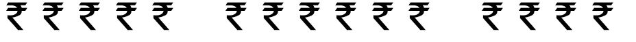 Rupee Foradian: Download Free Font | MaisFontes
