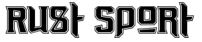 Rust Sport: Free Font Download | MaisFontes