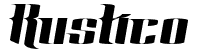Rustico: Free Font Download | MaisFontes