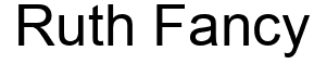 Ruth Fancy Font: Free Download | MaisFontes