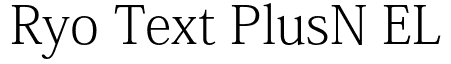 Ryo Text Font Family: Free Download | MaisFontes
