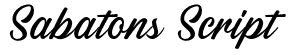 Sabatons Script: Free Font Download | MaisFontes