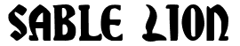 Sable Lion: Free Font Download | MaisFontes