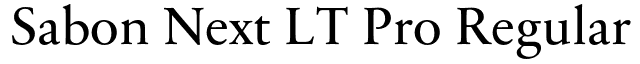 Sabon Next LT Pro Regular: Free Font Download | MaisFontes