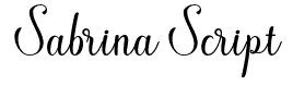Sabrina Script: Free Font Download | MaisFontes