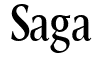 Saga: Free Font Download | MaisFontes