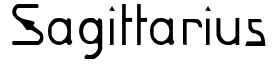 Sagittarius: Free Font Download | MaisFontes