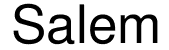 Salem Font: Free Download | MaisFontes