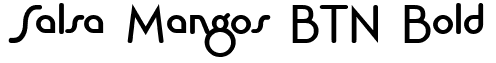 Salsa Regular: Free Font Download | MaisFontes