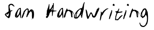 Sam Handwriting: Baixar Fonte Grátis | MaisFontes