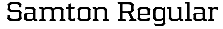 Samton Regular: Free Font Download | MaisFontes