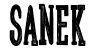 Sanek: Free Font Download | MaisFontes