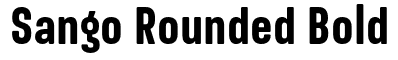 Sango Rounded Bold Font: Free Download | MaisFontes