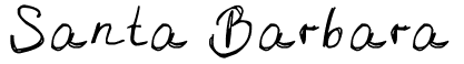 Santa Barbara: Free Font Download | MaisFontes