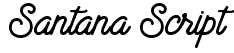 Santana Script: Download Free Font | MaisFontes