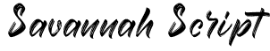 Savannah Script: Free Font Download | MaisFontes