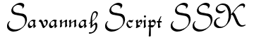 Savannah Script SSK: Free Font Download | MaisFontes