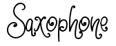 Saxophone: Free Font Download | MaisFontes