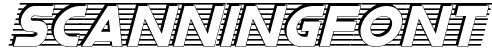 Scanning Font: Free Download | MaisFontes