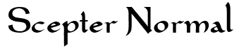Scepter Normal: Free Font Download | MaisFontes
