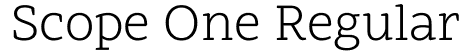 Scope One Font: Free Download | MaisFontes
