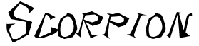 Scorpion: Free Font Download | MaisFontes