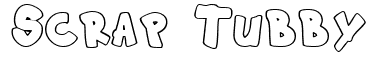 Scrap Tubby Font: Free Download | MaisFontes