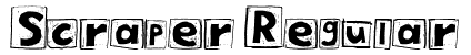 Scraper Regular: Free Font Download | MaisFontes