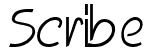 Scribe: Free Font Download | MaisFontes