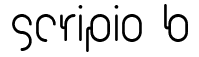 Scripio B: Free Font Download | MaisFontes